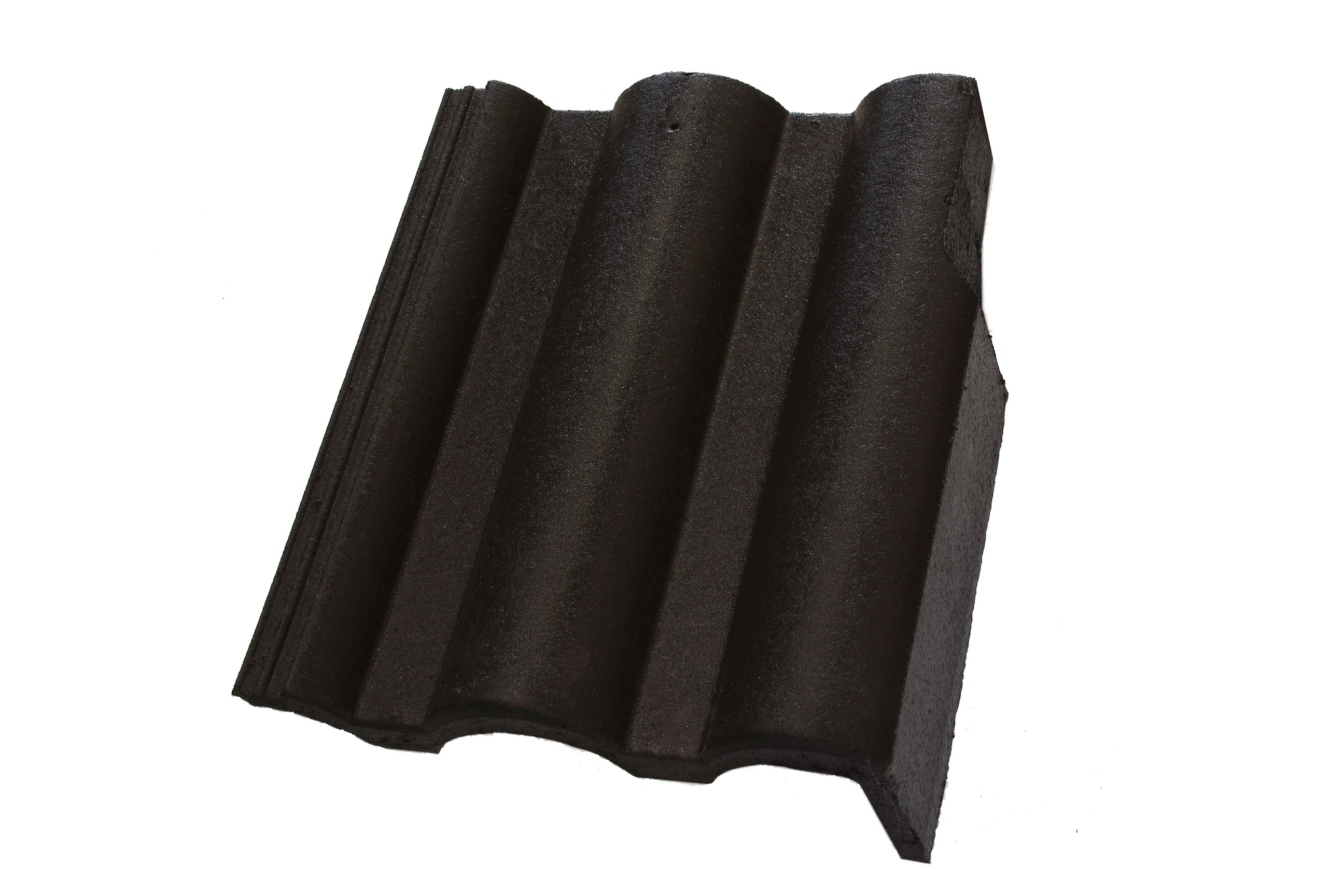 Terrán Standard szegélycserép bal ColorSystem antracit